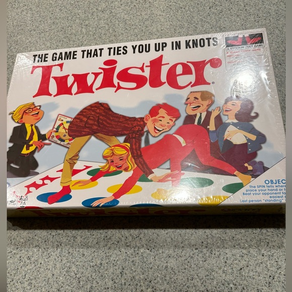 Hasbro | Toys | Hasbro Twister Board Game Throwback Version 220 New Sealed | Poshmark